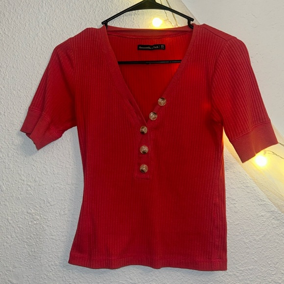 Abercrombie & Fitch | Tops | Vintage Y2k Abercrombie Fitch Henley | Poshmark